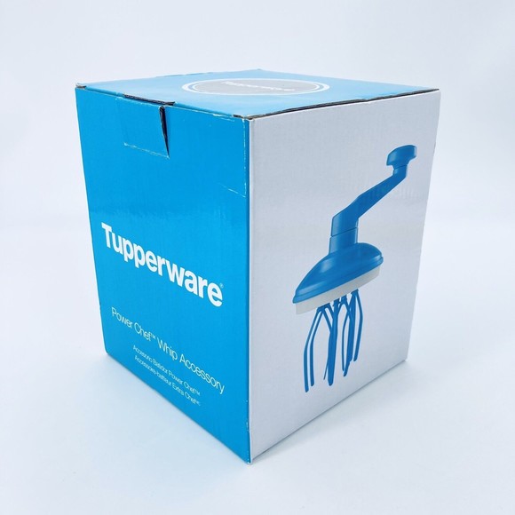 Tupperware | Kitchen | Tupperware Power Chef Whip Accessory Blue New In ...
